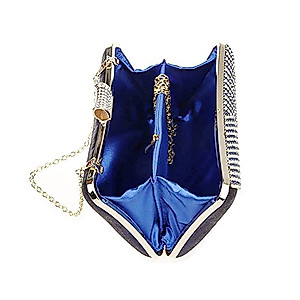 Ankoee Fashion Clutch Bag Wedding Clutches Crystal Elegant Clutch Evening Party Bags Sparkling Purse