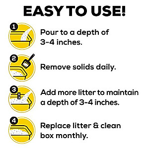 Purina Tidy Cats Low Dust, Multi Cat, Clumping Cat Litter, LightWeight Glade Clear Springs - 17 lb. Box