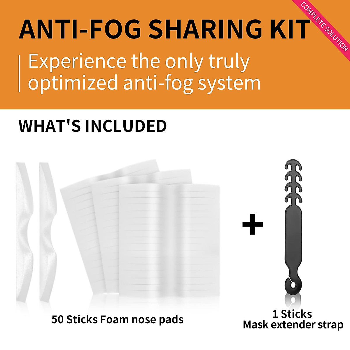 Sponge Anti-Fog Nose Bridge Pads Seal Nose Cushion Memory Foam Nose Pads Self-Adhesive Protection Strip Nose Pad for Mask 50 PCS