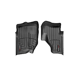WeatherTech Custom Fit FloorLiners for Blazer, Envoy, Sonoma, Bravada, Jimmy - 1st Row (441161), Black