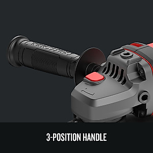 CRAFTSMAN V20 Cordless Angle Grinder Tool Kit, 4-1/2 inch, Battery and Charger Included (CMCG400M1)