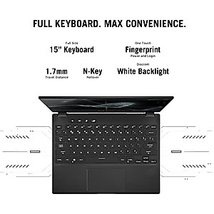 ASUS ROG Flow X13 Ultra Slim 2-in-1 Gaming Laptop, 13.4” 120Hz FHD+ Display, GeForce GTX 1650, AMD Ryzen 9 5900HS, 16GB LPDDR4X, 1TB PCIe SSD, Wi-Fi 6, Windows 10 Home, GV301QH-DS96