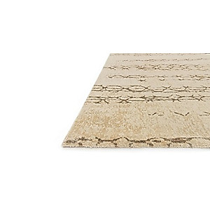 Loloi Area Rug, 12'-0" x 15', Ivory/Mocha