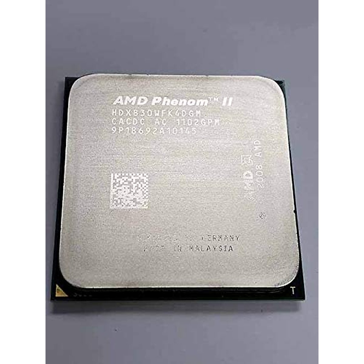 AMD HDX830WFK4DGM Phenom II X4 830 Processor - Quad Core, 6MB L3 Cache, 2MB L2 Cache, 2.80GHz, Socke