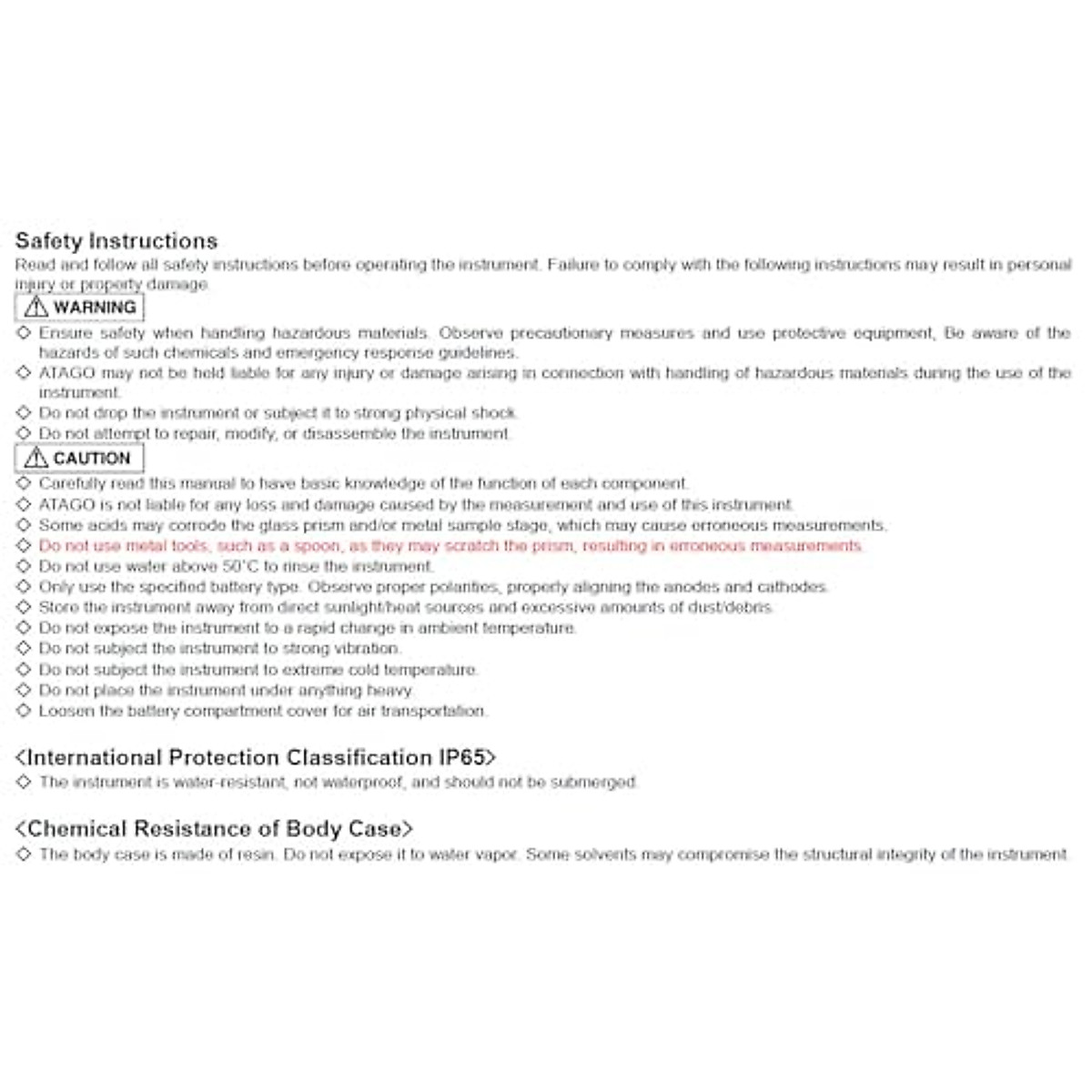 Atago 4403 PAL-03S Digital Hand-Held Pocket Salinity Refractometer, Special Scale for Sodium Chloride (g/100g)