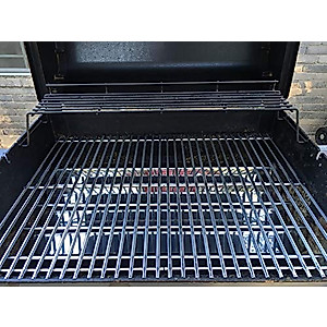 SHINESTAR Stainless Steel Grates Replacement for Weber Genesis E-330, E-310, Genesis 300 Series Grill Parts, 19.5 x 12.9 Inch, 2-Pack, 7mm