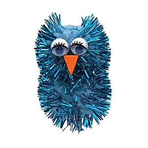 CHENILLE KRAFT 1 INCH GLITTER POMS - 40 PACK