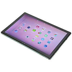 DAUZ HD Tablet, 4G Network 5GWIFI for Android 11 10in Tablet 6GB 256GB for Travel (US Plug)