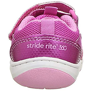 Stride Rite Girl's SR Keegan Shoe, Pink, 5.5 M US Toddler