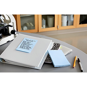 Post-it Greener Notes, 4x6 in, 5 Pads, America's #1 Favorite Sticky Notes, Sweet Sprinkles Collection, Pastel Colors, Clean Removal, 100% Recycled Material (660-RP-A)