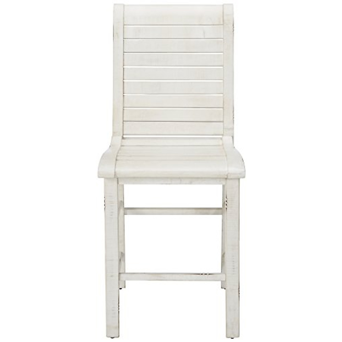 Progressive Furniture Willow Counter Chairs Set of 2, 19" W x 23" D x 42" H, White
