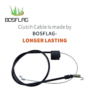 BOSFLAG 946-04091 Control Cable Replaces MTD 946-04091 Clutch Cable, 946 04091, 94604091, 746-04091 Control Cable, 746 04091 Control Cable, 74604091 for Troy-Bilt Squall 521, 721, 5521 Snowblower