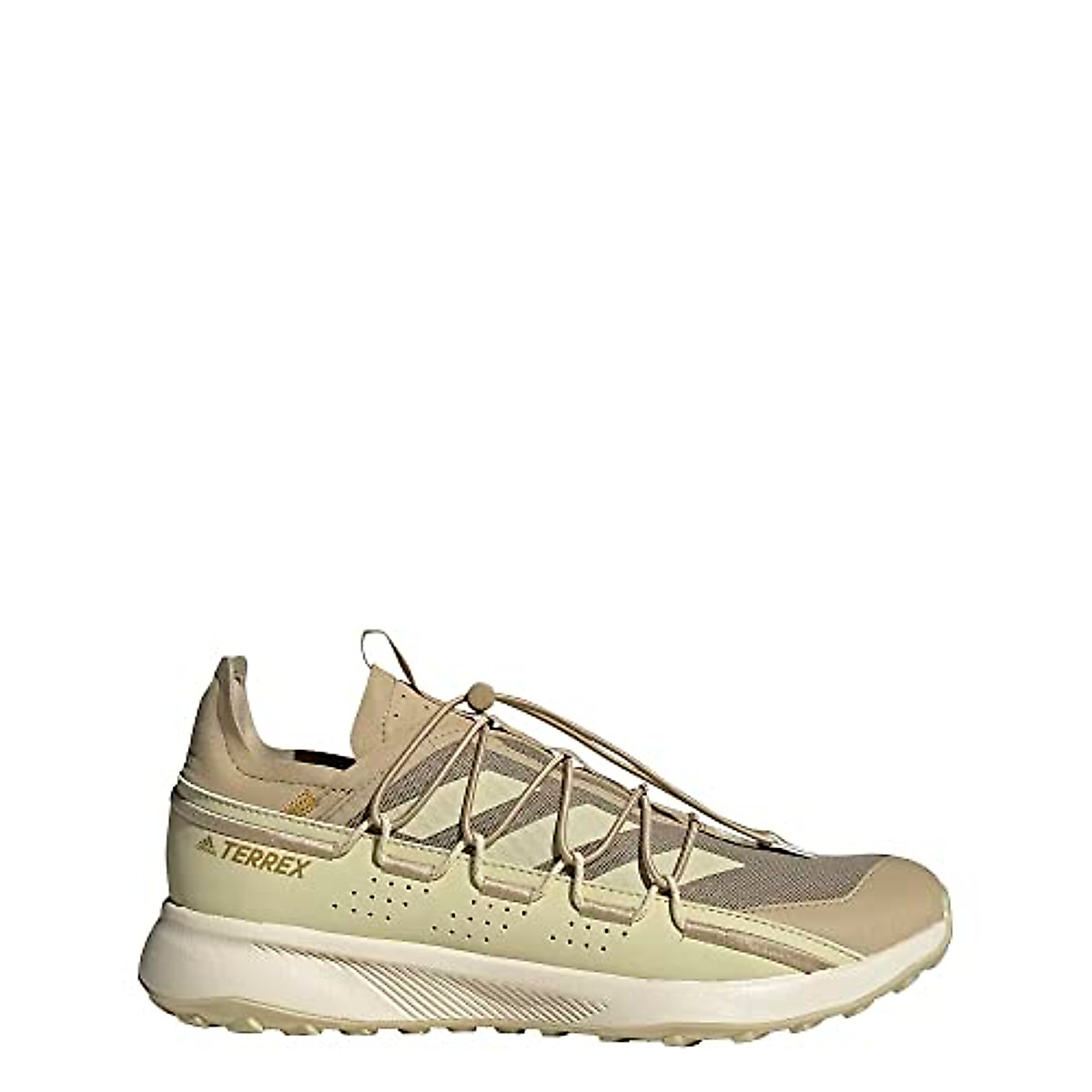 adidas Men's Terrex Voyager 21 Travel Hiking Shoe, Beige Tone/Sandy Beige/Victory Gold, 10.5