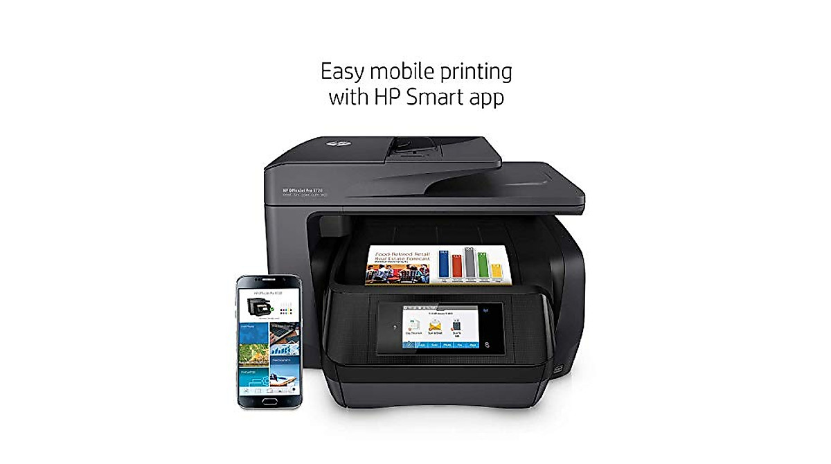 HP OfficeJet Pro 8720 Wireless Printer - All-in-One