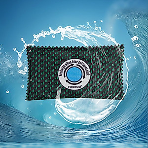 FUNOUO 100g Rechargeable Silica Gel Desiccant Pack of 5,Moisture absorbers for storage,Moisture absorbers Bag,Desiccant Dehumidifier bag,Dehumidifier for Home Closets,Gun Safe, and Cars