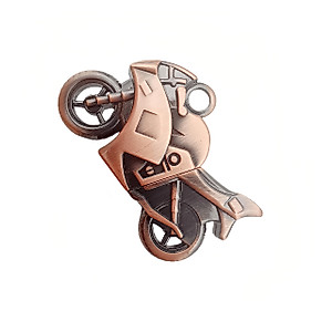 WooTeck 64GB Strong Metal Motorcycle USB Flash Drive Memory Stick Pendrive Copper