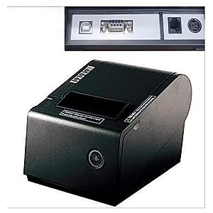 pbm GP-80250 ivn P-822D USB ONLY Thermal Receipt Printer, Cashdrawer Port,USB and Serial Port, AUTO Cut, Supports ESC/POS Star Commands, Compatible with EPSON Star Micronics, 1, Black