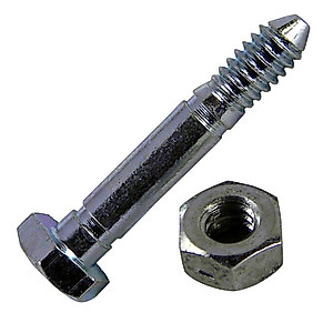 FSYHVVY fits 303160355 Shear pins and Nuts for Ariens AM123342 53200500 51001500 510015 03204300 Snowthrowers Bolt Kits（10pack）