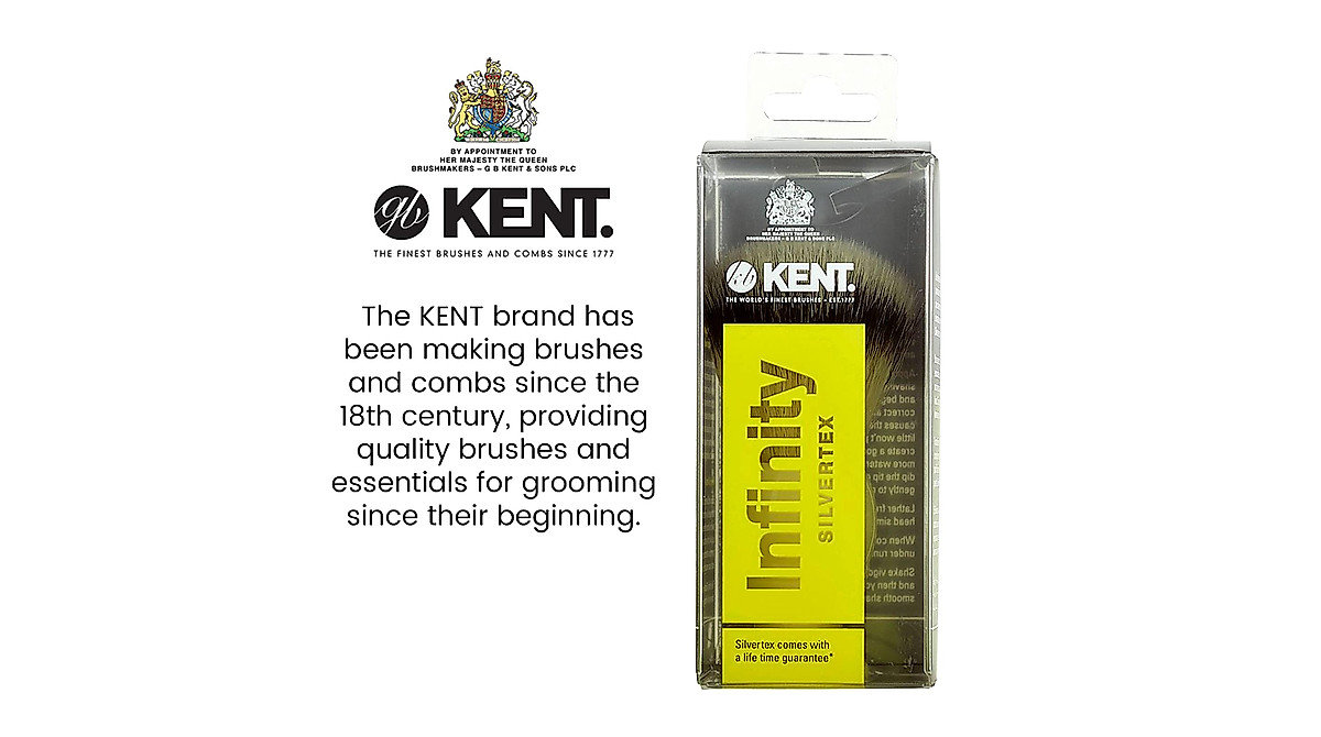 Kent Infinity Shaving Brush - Ultimate Shave Experience
