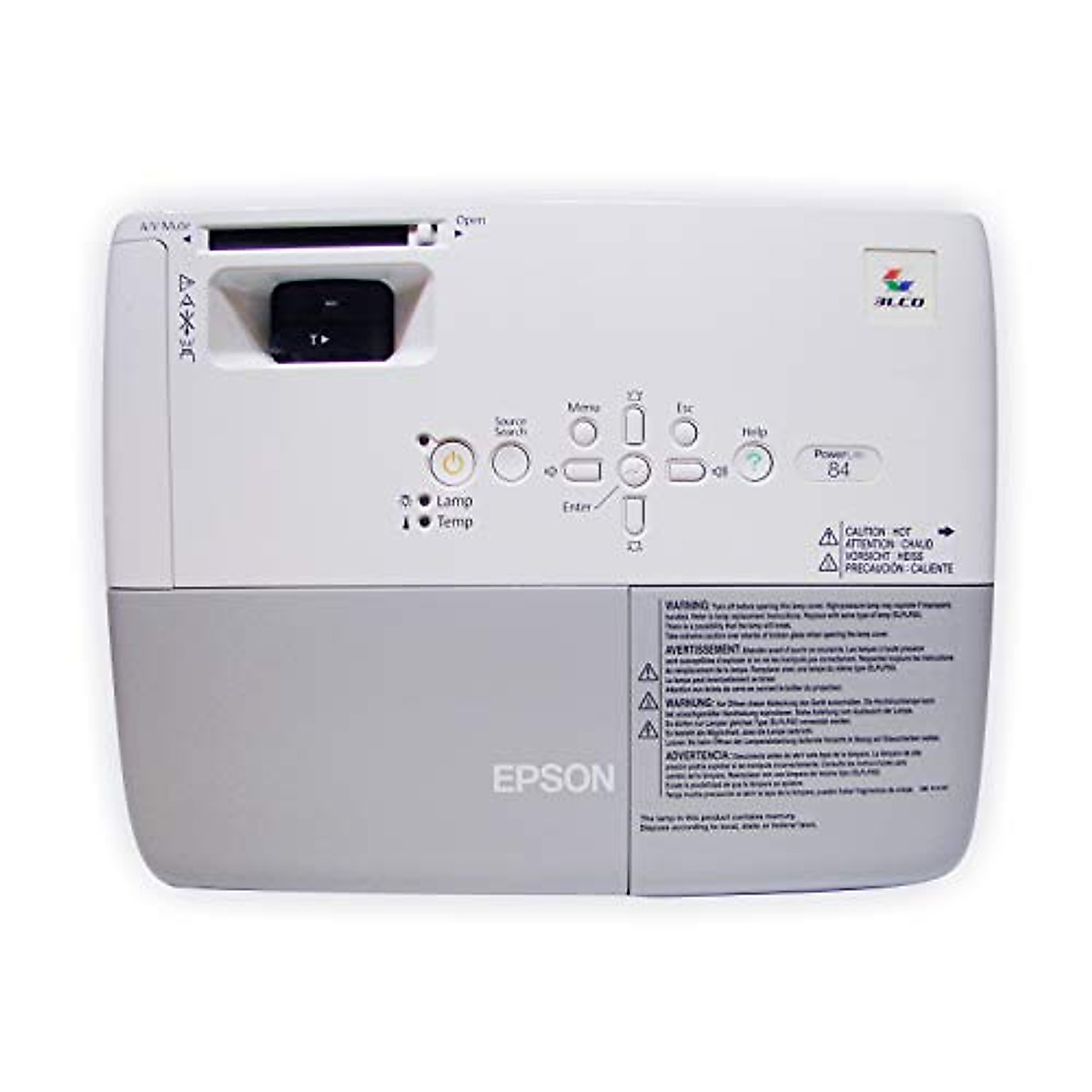 EPSON PowerLite 84+ Multimedia Projector (V11H353020)