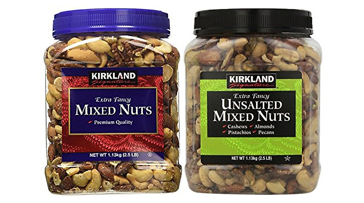 Snack Smart with Kirkland Signature Mixed Nuts Bundle