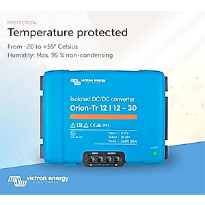 Victron Energy Orion-Tr IP43 12/12-Volt 30 amp 360-Watt Isolated DC-DC Converter