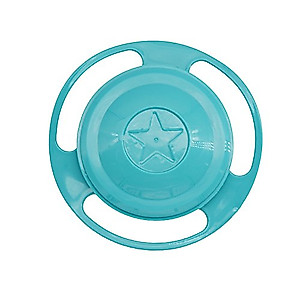 Song Qing Magic Gyro Bowl 360 Degree Rotate Spill-Proof Bowls with Lid Plastic Creative Dishes Practice Feeding Bowls
