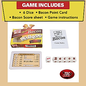 TDC Games Makin’ Bacon Dice Game