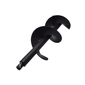 Auger Drill Bit for Planting Hole, 4" 6" 8" 10" 12" Bulb Bedding Digging Post Hole Planting Tool for 3/4" Shaft Auger