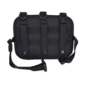 Lightning X Rip-Away Officer's Patrol Tactical Gunshot & Trauma IFAK Kit w/Headrest Mount - RED