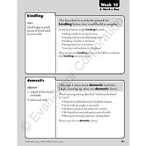 A Word a Day, Grade 5 Teacher Edition