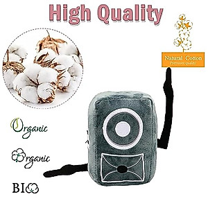 yohica Skibidi Toilet Toy Plush,Cameraman Plush,Speakerman Plush,Fun and Whimsical Stuffed Figure Doll for Fans Gift,Soft Stuffed Animal Figure Doll for Adult and Kids (Speakerman)