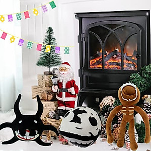 Ysnhsye Doors Plush Toy Set, Terror Game Friends Plush, Stuffed Plush,Gifts for Children and Friends, Halloween (10pcs)