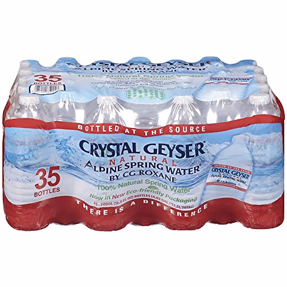 Alpine Spring Water,16.9 Fl Oz (Pack of 35),Bottled at the Source (075140350018)