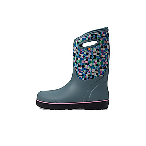 BOGS Classic II Snow Boot, Misty Gray, 2 US Unisex Big Kid