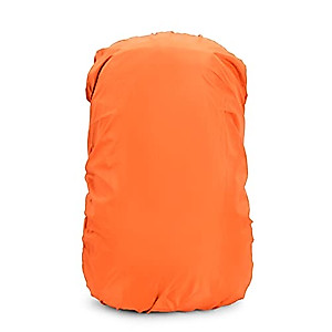 King'sGuard 40L Hiking Backpack Men Women Travel Backpack Waterproof Climbing Daypack with Rain Cover for Mountaineering Backpacking (Blue)