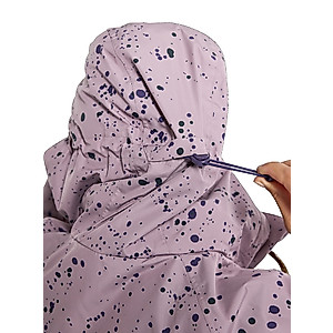 Burton Women's Standard Frostner 2L Anorak Jacket, Elderberry Spatter/Violet Halo, X-Small