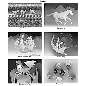 Set of Six 18"x13" Stereogram Posters (Set#2)