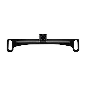 DS18 RCNLP/BK Black License Plate Backup Camera, Parking Guide, Waterproof, LED Night Vision, Full Color Reverse Camera for Car - Back Up Camera for Car, Trucks, SUV, Etc.