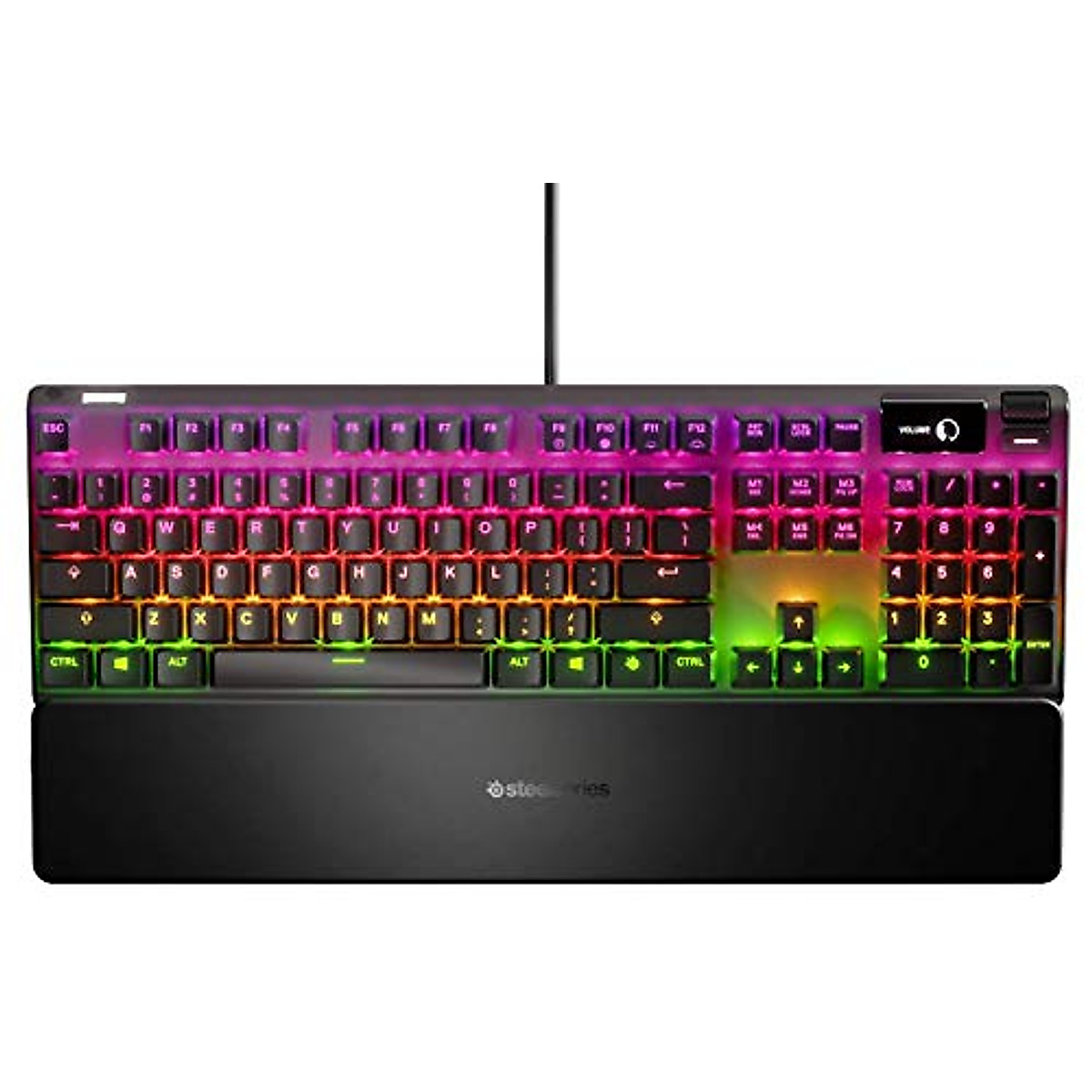 SteelSeries Apex 7 - Mechanical Gaming Keyboard – OLED Smart Display – Brown Switches - French AZERTY Layout