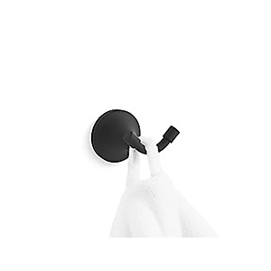 Kohler 27427-BL Tone Robe Hook, Matte Black