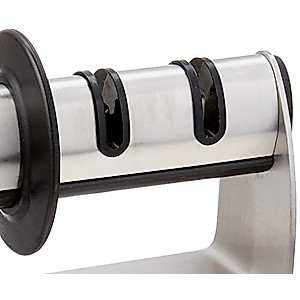 ZWILLING TWINSHARP Duo Stainless Steel Handheld Knife Sharpener, 9.5"