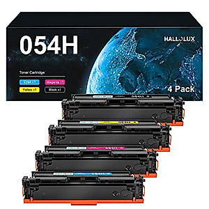 054H Toner Cartridge Compatible Replacement for Canon 054H 054 Compatible with MF644cdw LBF622Cdw MF642Cdw LBP621Cw LBP623Cw MF641Cw Printers (BCMY, 4 Pack)
