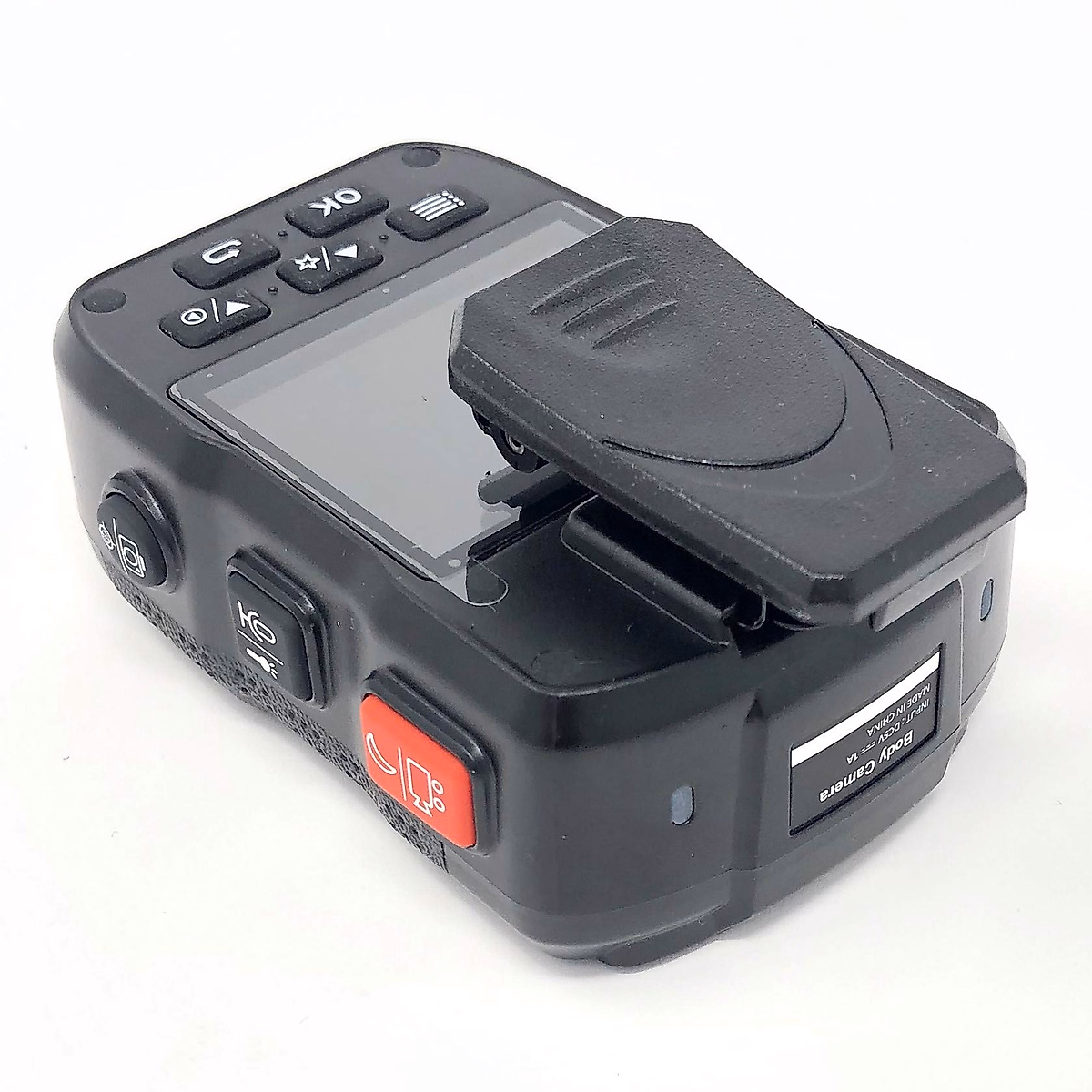 PatrolMaster Replacement Clip Set (Long ans Short) for Body Camera