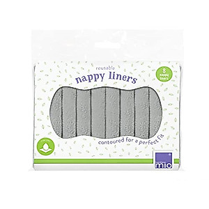 Bambino Mio Reusable Diaper Liners, 8 Pack