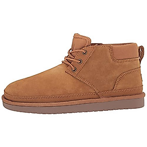 Koolaburra by UGG Unisex-Child ADVAY Chukka Boot, Chestnut, 2 Little Kid