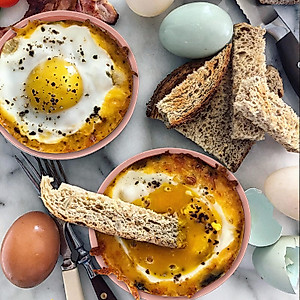 Silicone Microwave Egg Cooker, 3 Pack Air Fryer Egg Molds Eggwich Maker, Individual Egg Cups for Sandwiches Breakfast