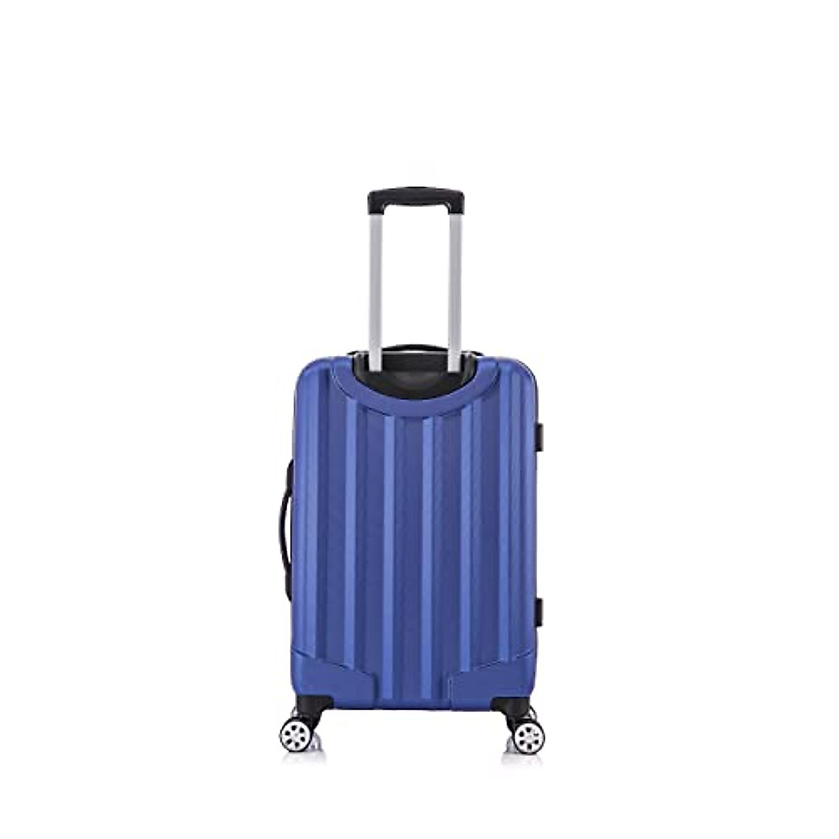 Rockland Santa Monica Hardside Spinner Wheel Luggage, Blue, 19", 24", 28"