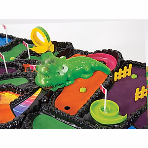 Game Zone Arcade Mini Golf - Interactive Tabletop Mini Golf Game with 9 Holes and Moving Obstacles for 1-4 Players Ages 6+ - Perfect for Family Nights!
