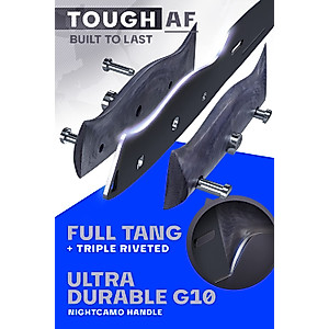 Dalstrong Paring Knife - 4 inch - Delta Wolf Series Knife - Ultra-Thin & Zero Friction Blade - HC 9CR18MOV Steel - Black Titanium Nitride Coating - G10 Camo Handle Kitchen Chef Knife - Leather Sheath